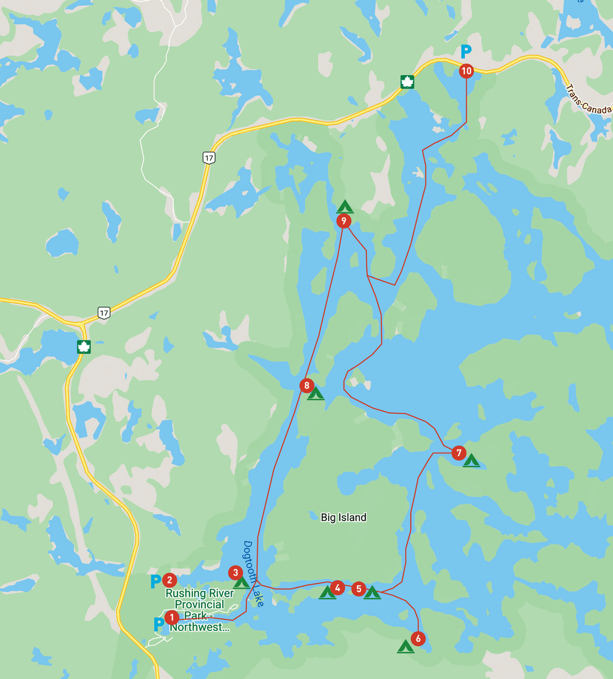 Best Canoe Routes in Sioux Narrows-Nestor Falls, Ontario