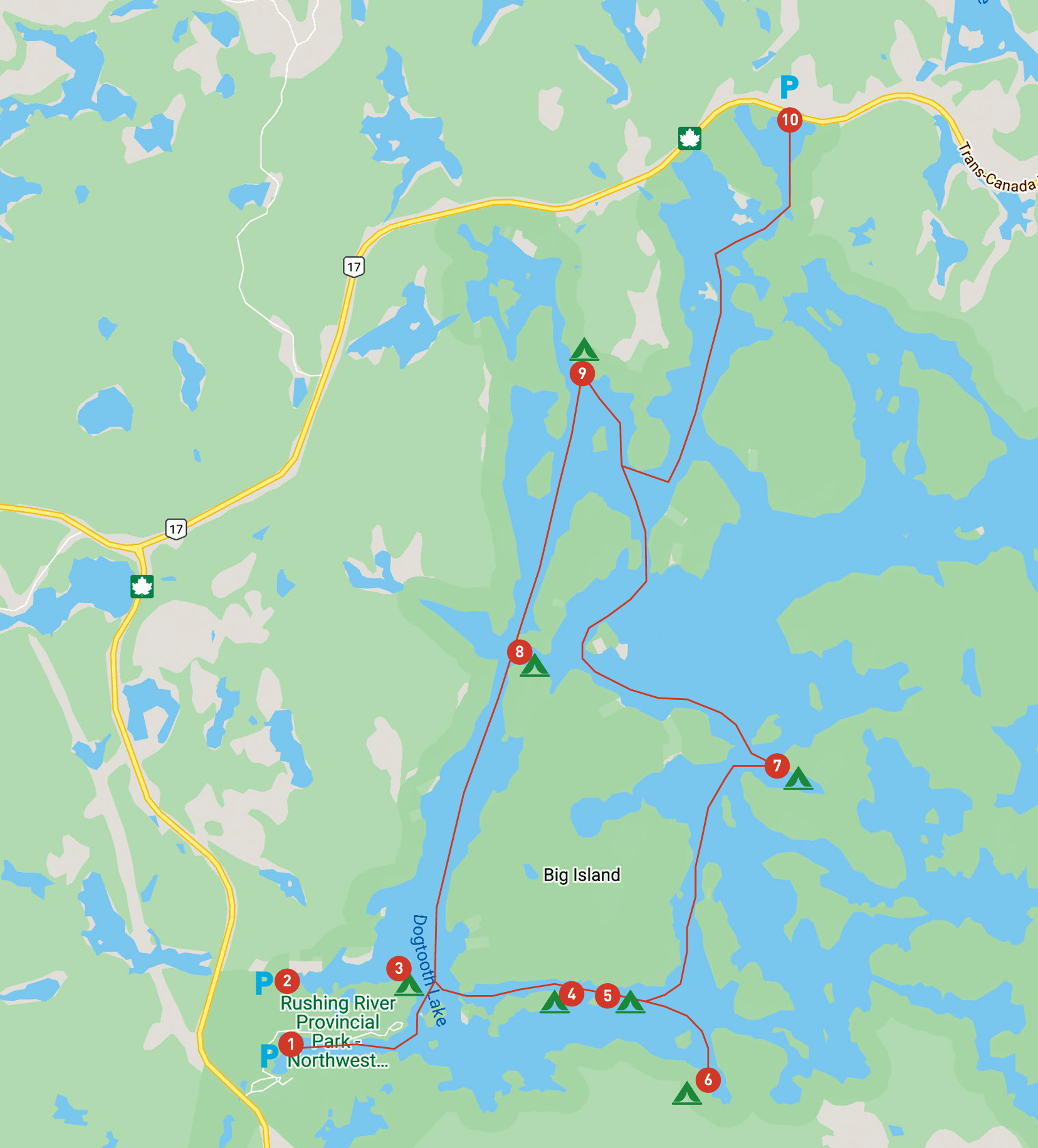 Best Canoe Routes in Sioux Narrows-Nestor Falls, Ontario